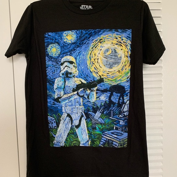 Star Wars | Shirts | Starry Night Themed Star Wars Stormtrooper | Poshmark